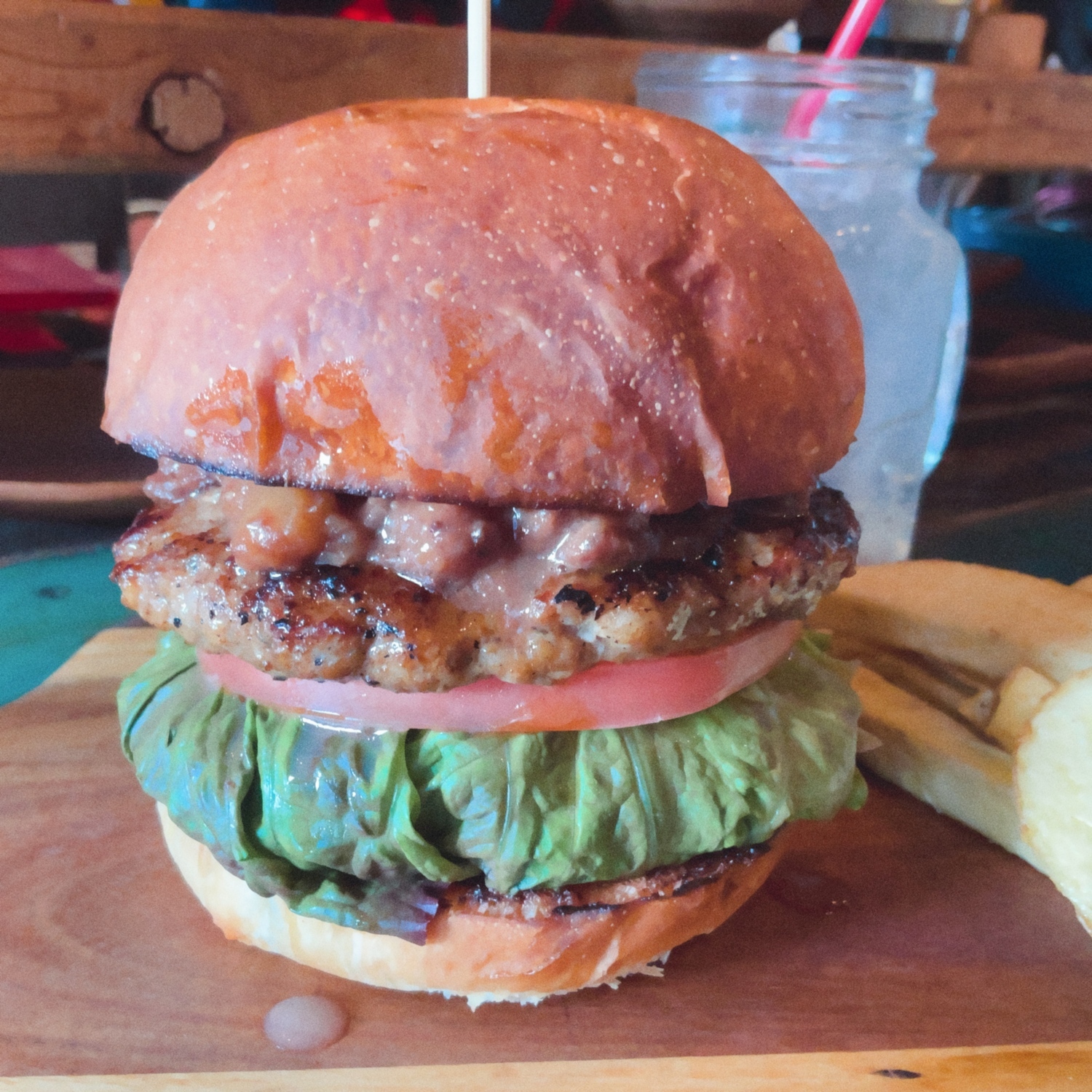 GAKUYA BURGER（ガクヤバーガー） 期間限定 ベーコンジャムバーガー[北堀江]: 大阪グルメバーガー・ハンバーガー巡り