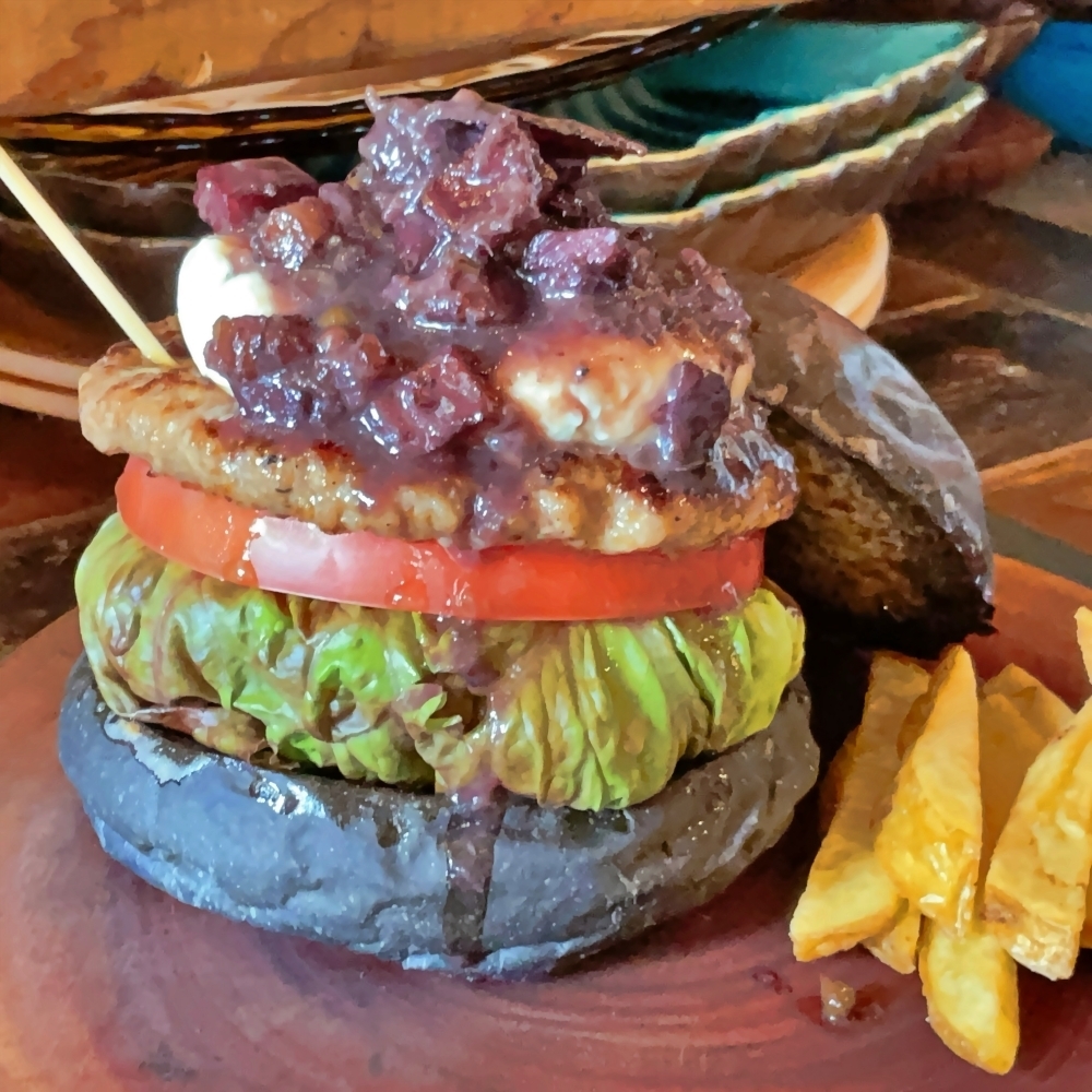 GAKUYA BURGER（ガクヤバーガー）期間限定バーガー アオガキベーコンジャムバーガー[北堀江]: 大阪グルメバーガー・ハンバーガー巡り